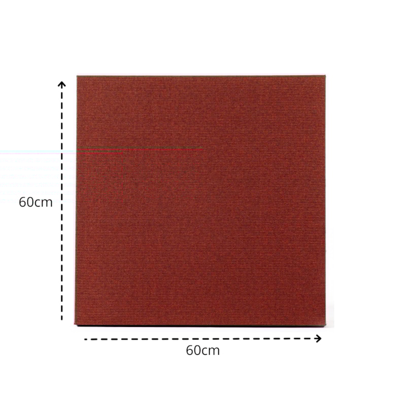 Painel Acústico Lã de Vidro - 600 x 600 x 30 mm - Portal da Acústica